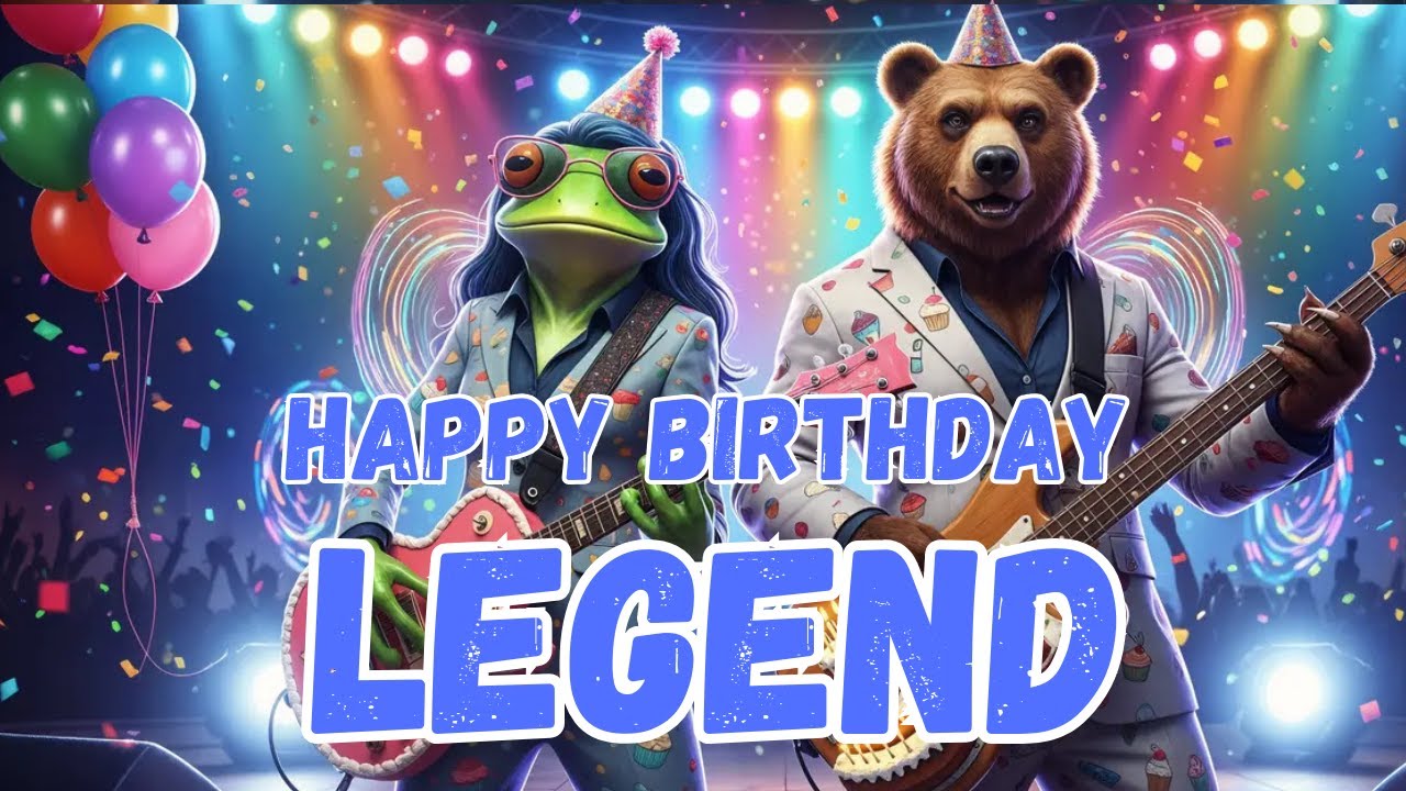 LEGEND Happy Birthday Song - Happy Birthday to Legend - YouTube