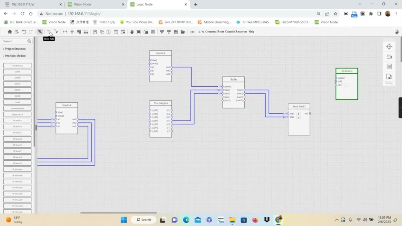 If-Then logical programming in less than 5 min. If I press this button ...