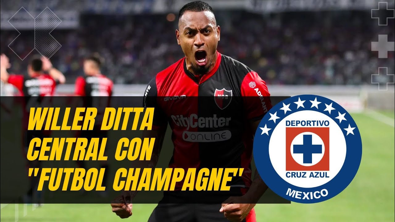 Willer Ditta: Así juega el nuevo central de Cruz Azul - YouTube