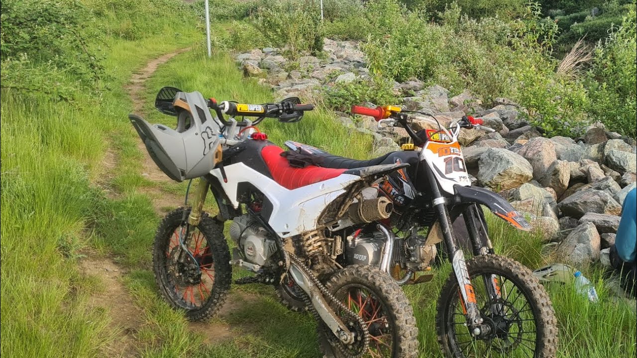 New bike test ride snapped my ..... - YouTube