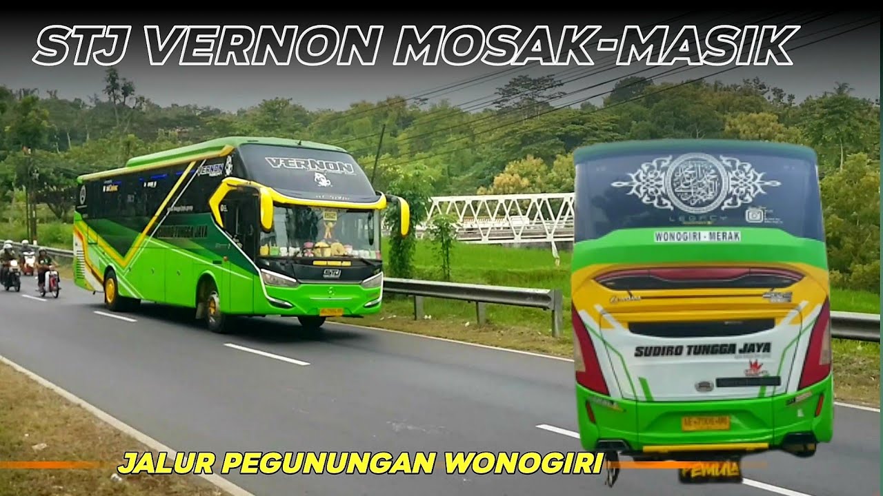 manuver cantik stj vernon di jalur pegunungan wonogiri - YouTube