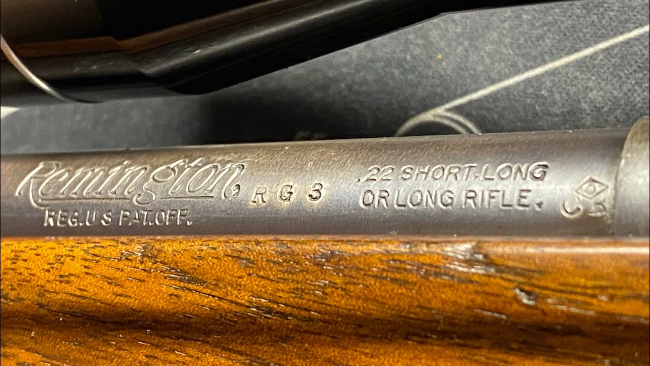 Remington Model 34 - YouTube
