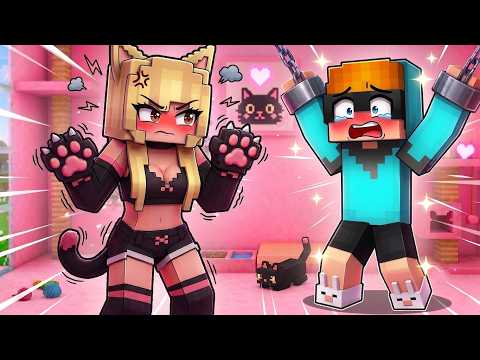 KEDİ KIZ BENİ KAÇIRDI -Minecraft