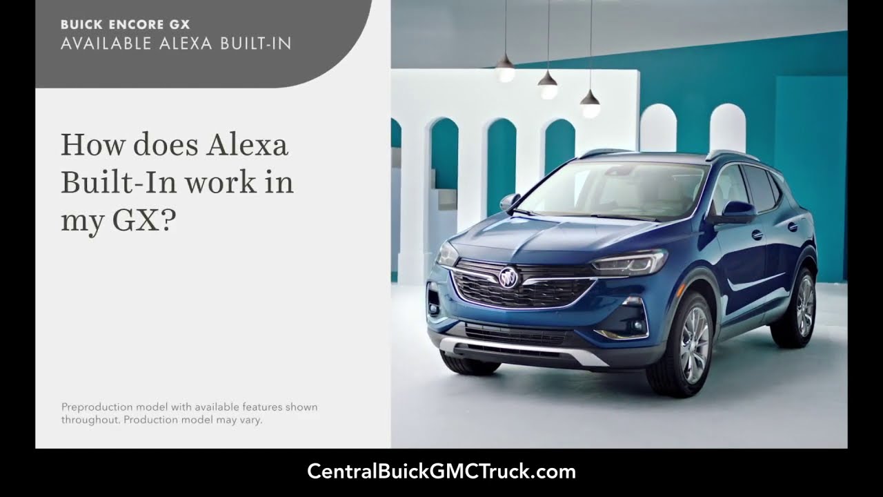How to Use Alexa™ Built In | Central Buick GMC - YouTube