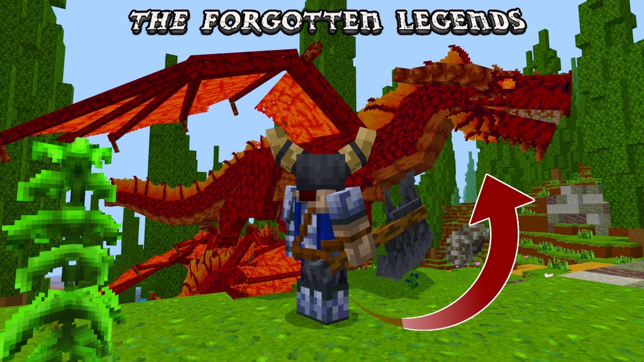 El MEJOR MOD DE The Forgotten Legends PARA MINECRAFT PE 1.20 | Addon ...