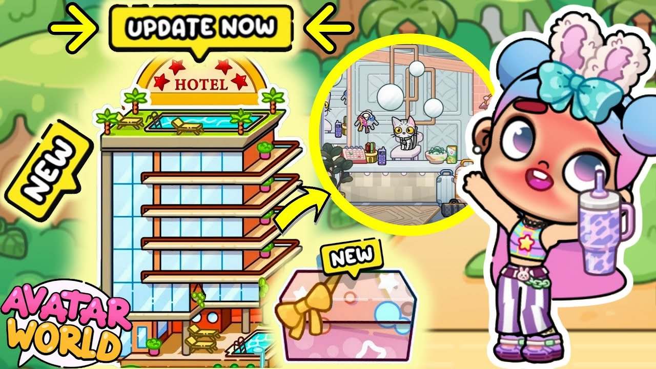 WOW!!! 😱 NEW UPDATE in AVATAR WORLD!!! NEW SUPER SECRETS and LIFEHACKS ...