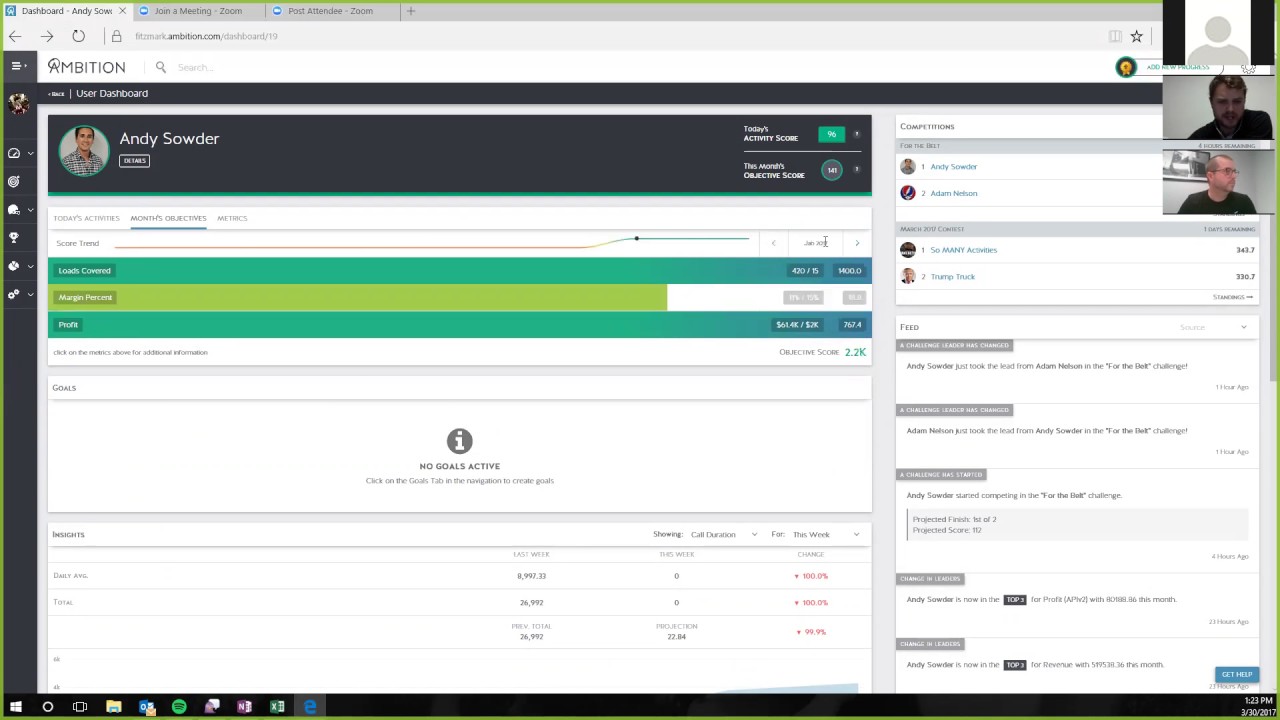 How Fitzmark Uses Ambition: Productivity Quadrant (1 of 2) - YouTube