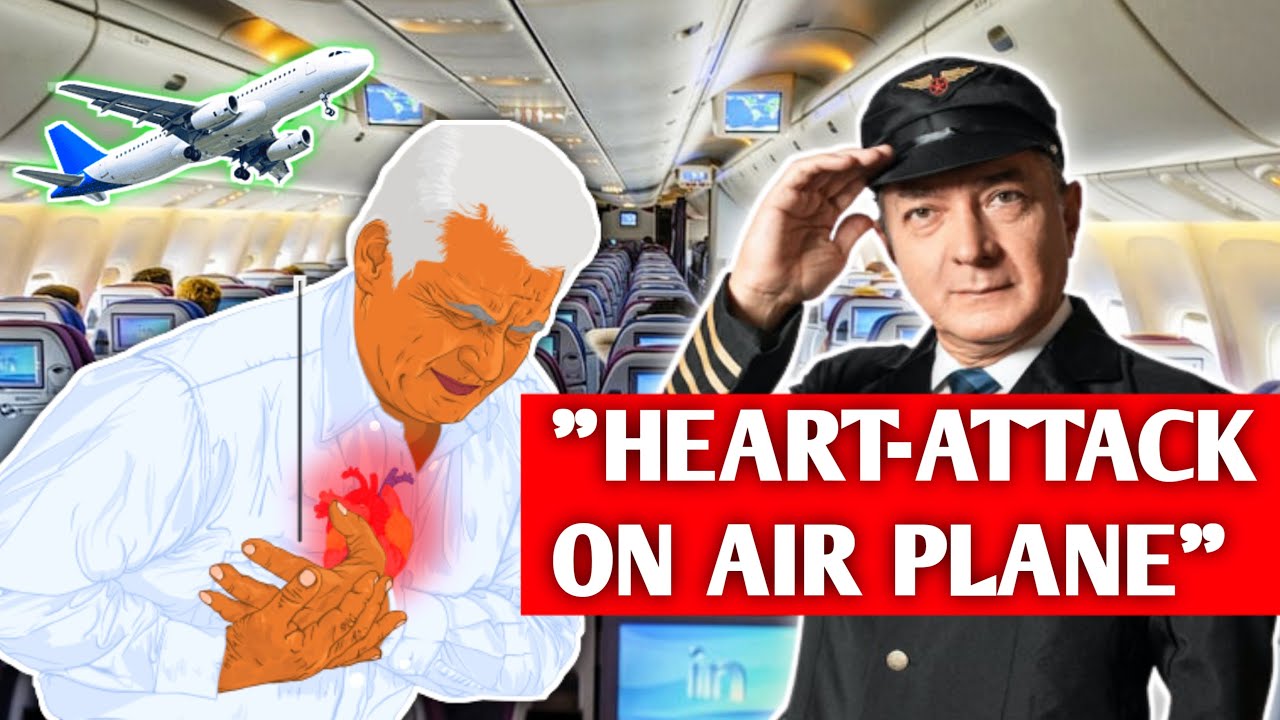 Medical Emergency Situations In Airplane | The Pilot Collapsed With ...