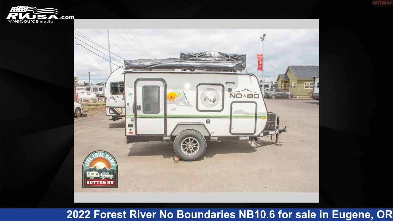 Unbelievable 2022 Forest River No Boundaries Travel Trailer RV For Sale ...