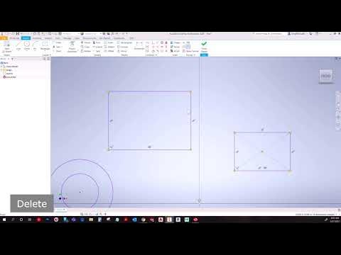 Inventor: Sketch Constraints 101 - YouTube