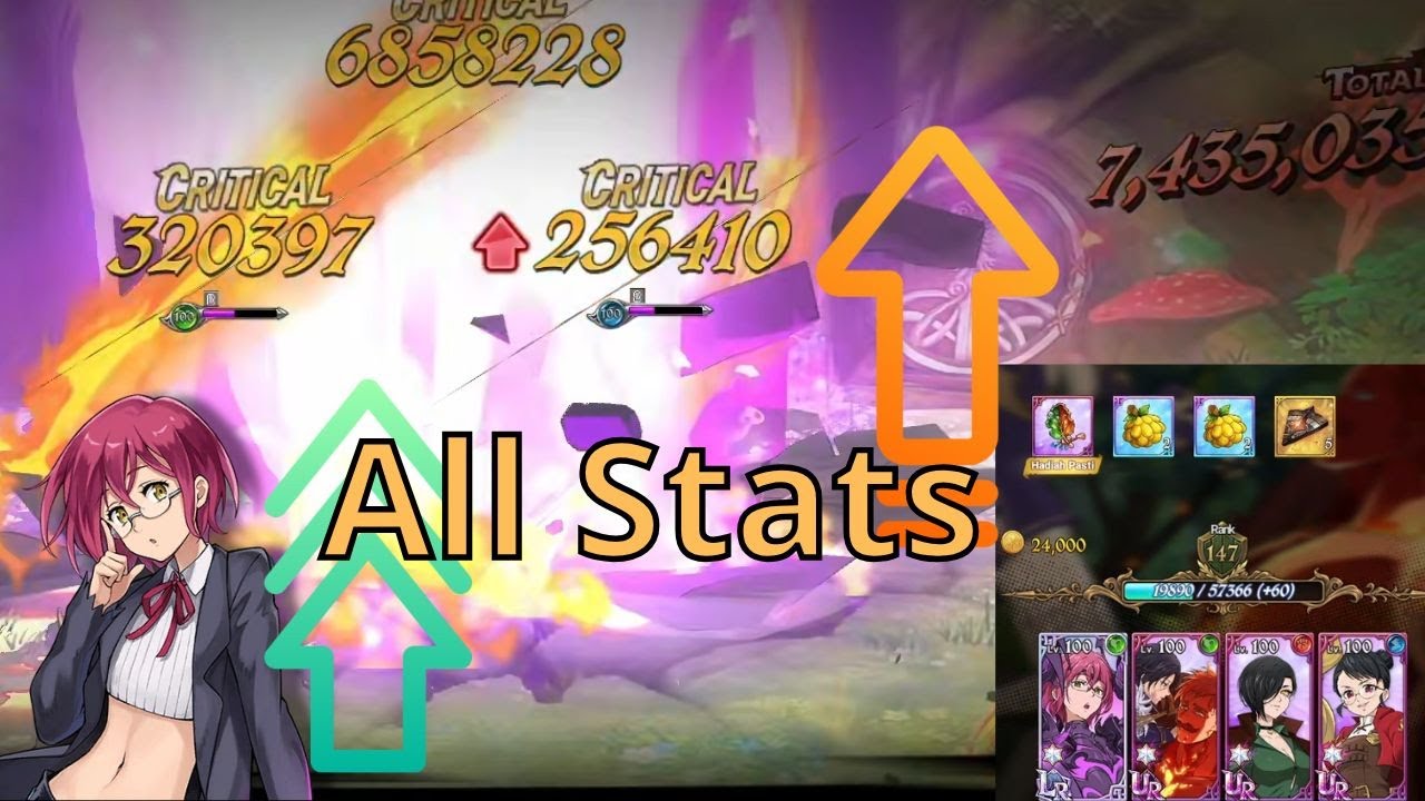 Meta LR Gowther Ratatoskr [ 7DS Grand Cross ] - YouTube