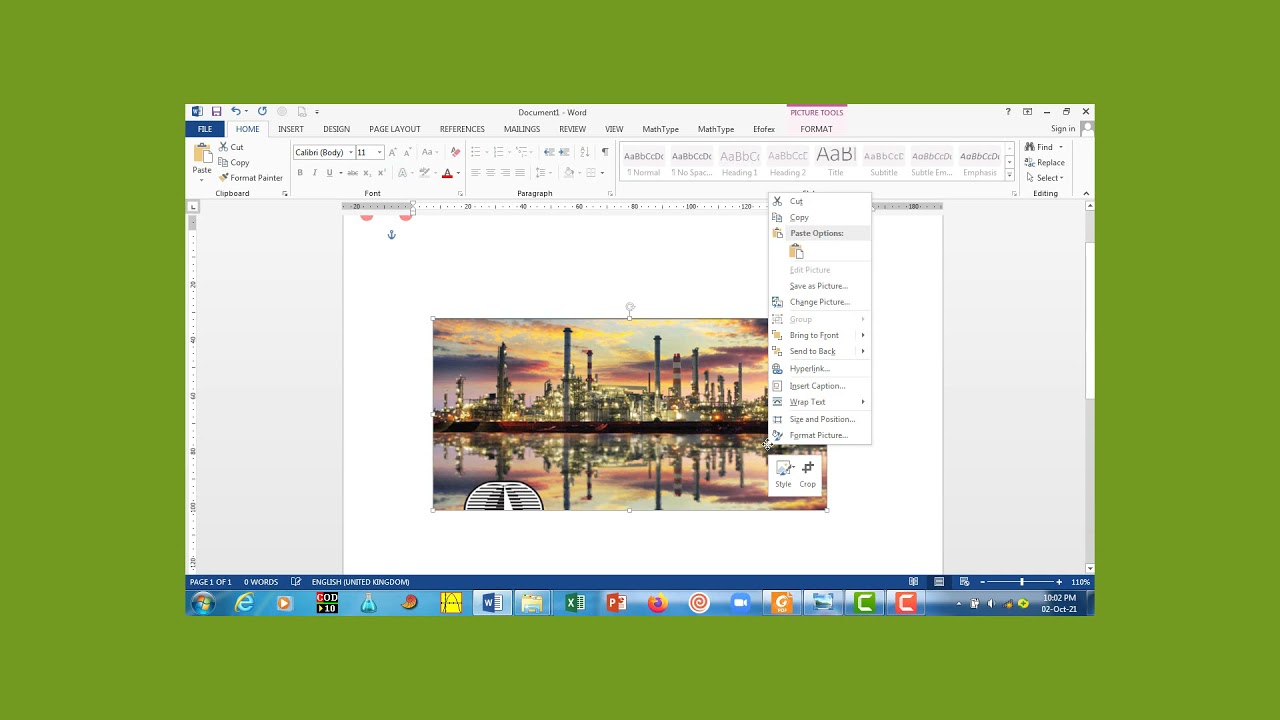 How To Copy A Figure From PDF And Align It In Word Document YouTube How To Copy A Figure From PDF And Align It In Word Document YouTube