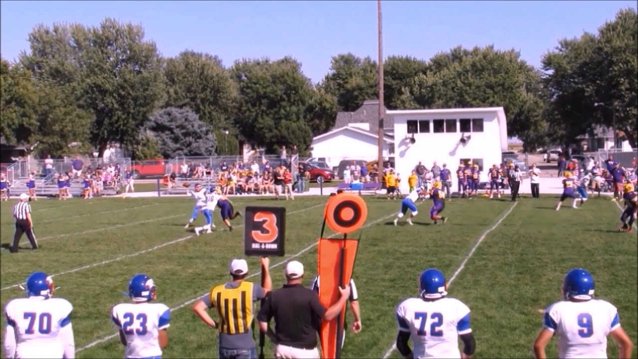 Gray's Senior Year Football Highlights - YouTube