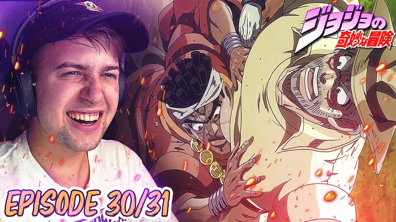 JOSEPH x AVDOL🥵 JoJo's Bizarre Adventure Episode 30, 31 REACTION ...