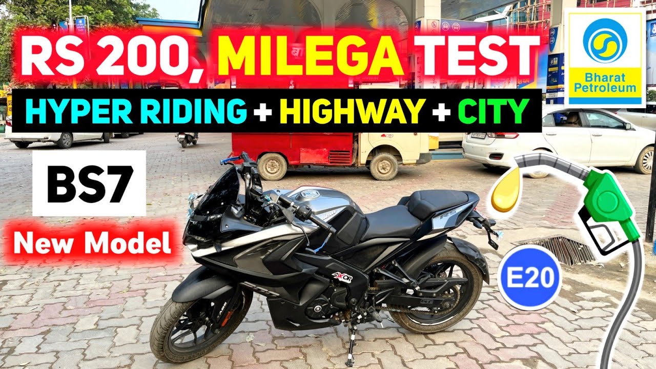 New RS 200 Bs7 Milega TEST in ALL CONDITION | City & Highway Milega ...