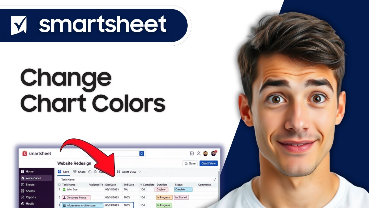 How To Change Gantt Chart Colors In Smartsheet (Easiest Way) (2025 ...