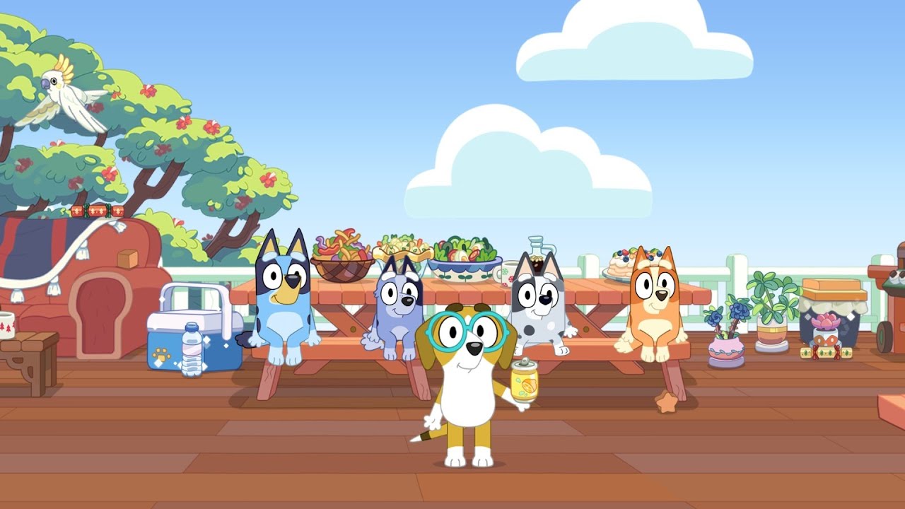 Bluey : Lemonade soft drinks Party of Christmas 12 - YouTube