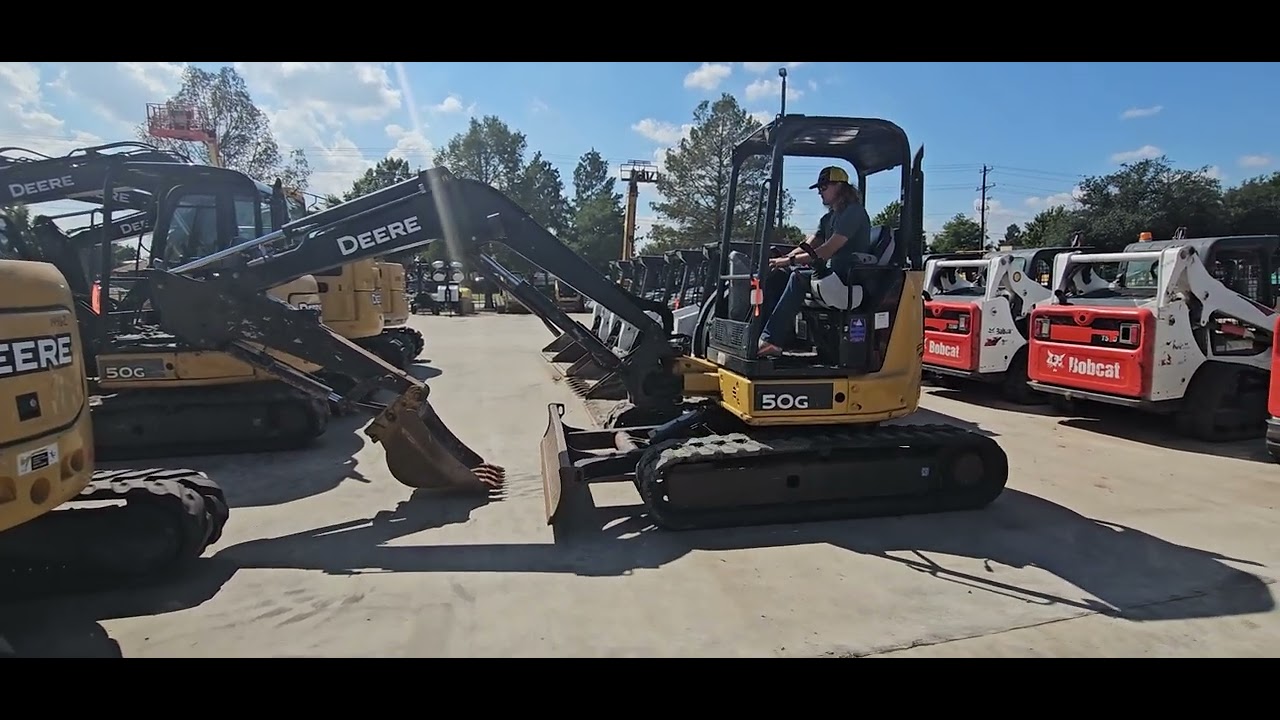 2016 Deere 50G 283797 - YouTube