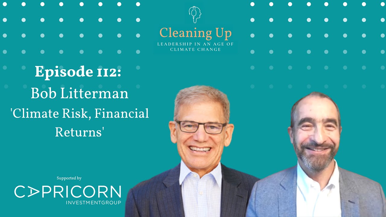 Climate Risk, Financial Returns - Ep112: Bob Litterman - YouTube