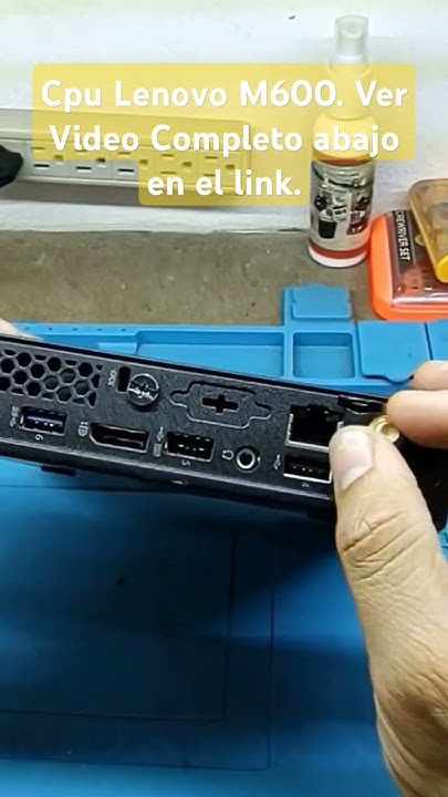 Desktop Lenovo ThinkCentre M600. - YouTube