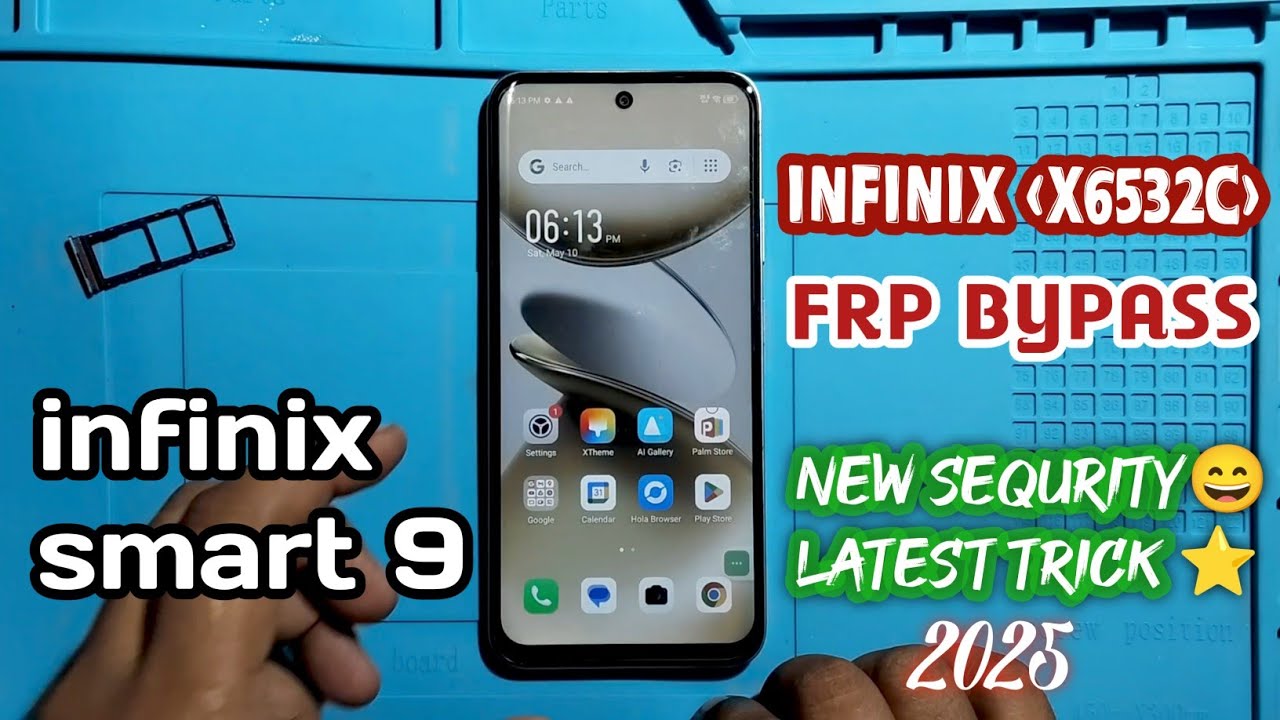 Infinix Smart 9 HD FRP Bypass Android 14| Infinix X6532/X6532C Google ...