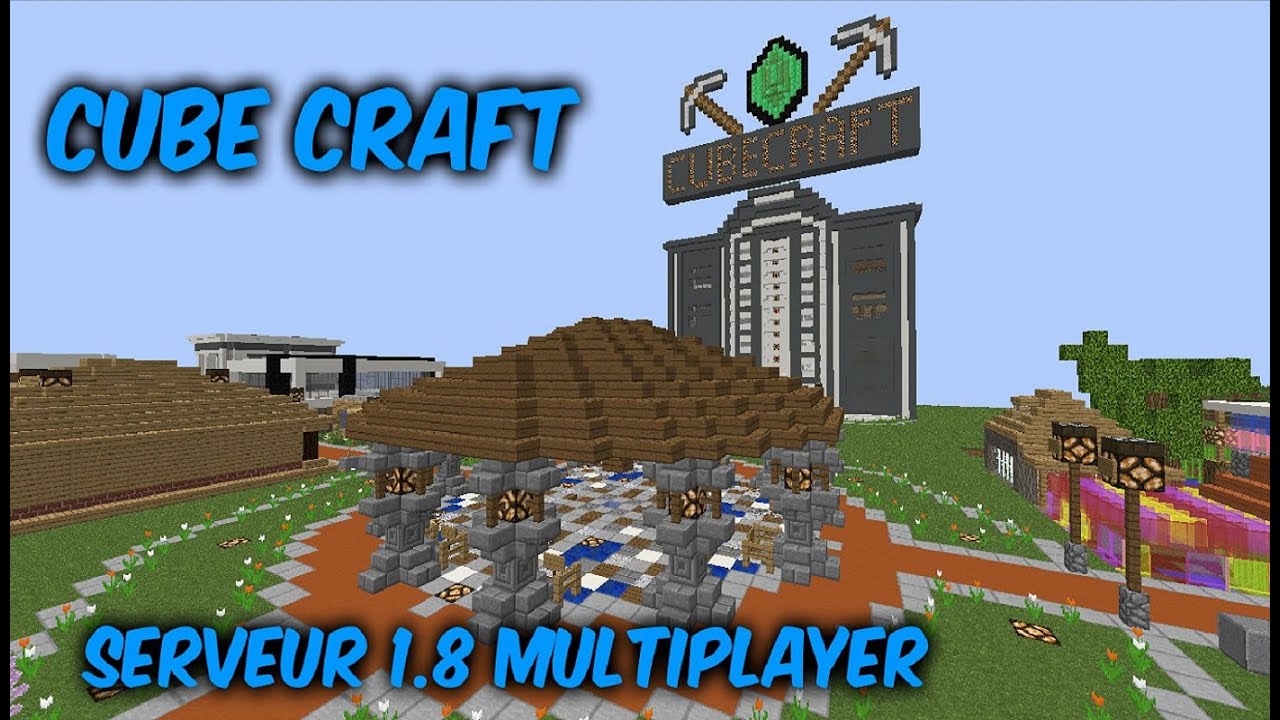 Serveur Minecraft 1.8 - Cube Craft - YouTube