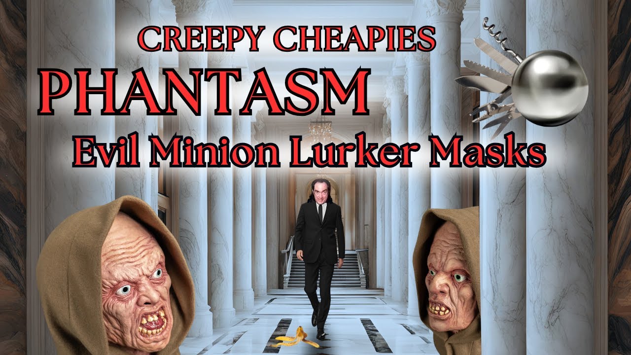 Creepy Cheapies Mask Review: Phantasm Lurkers (or Dwarves?) by TOTS Trick or Treat Studios - YouTube