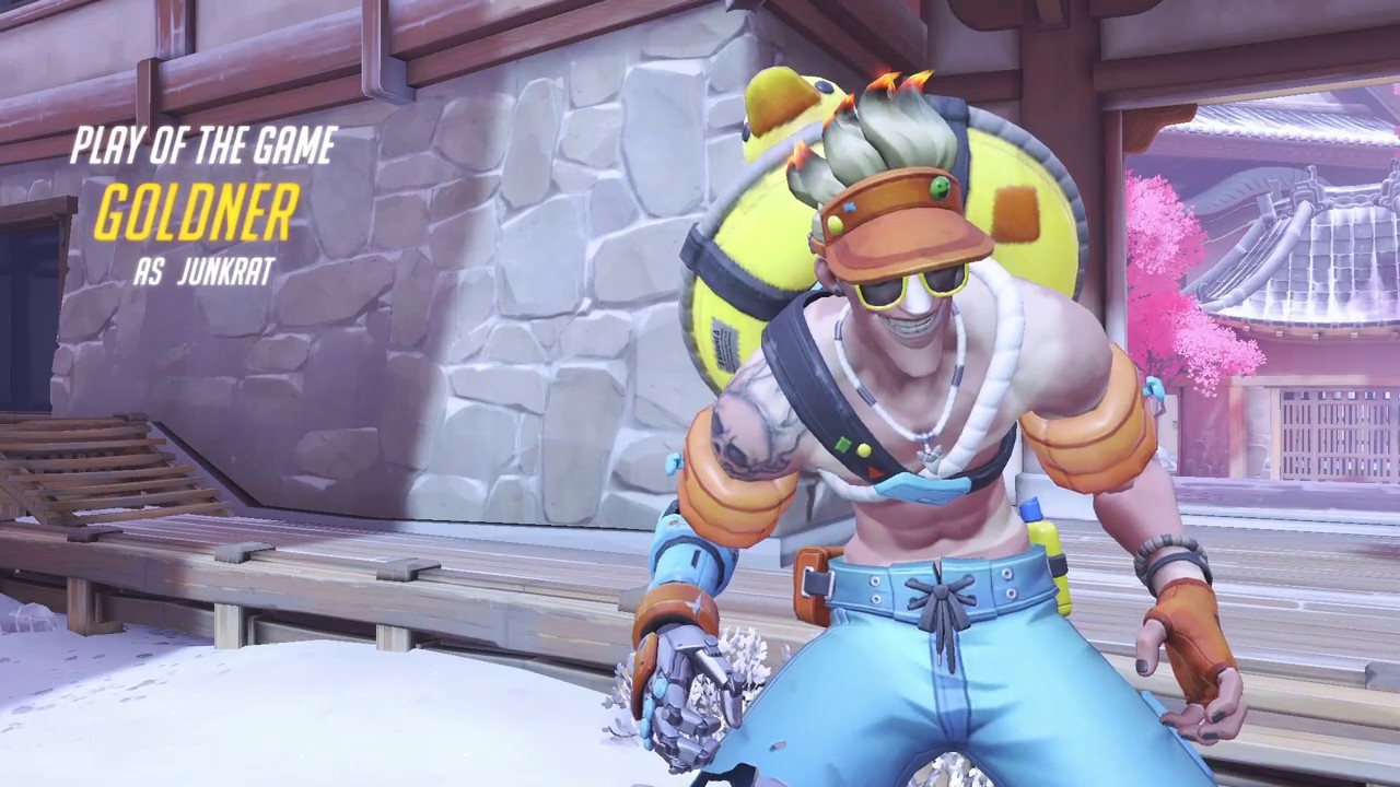Junkrat insane tire POTG 2 - YouTube