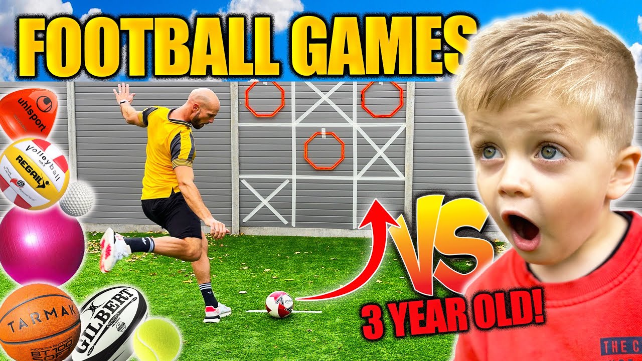 MULTI-BALL CHALLENGES VS MY SON!! - YouTube