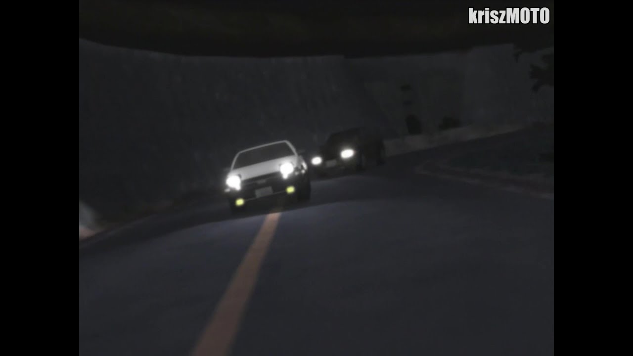 Sudo Kyoichi vs Takumi [English subtitles] | Initial D battle remakes ...