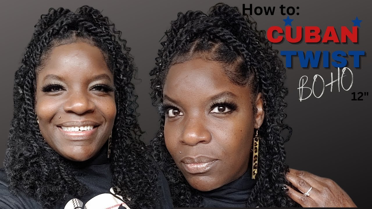 How to: Cuban Twist BOHO|101 Tutorial|Detailed|Subscriber Thanks - YouTube
