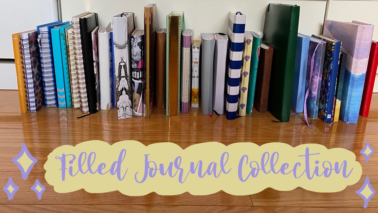 Filled Journal Collection 2020 - YouTube