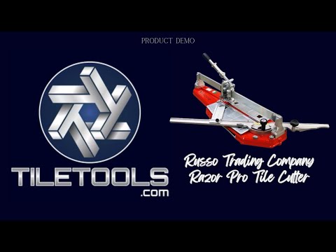 Razor Pro Tile Cutter Demo Video - YouTube
