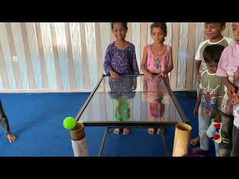 Put the ball in the box challenge game - YouTube