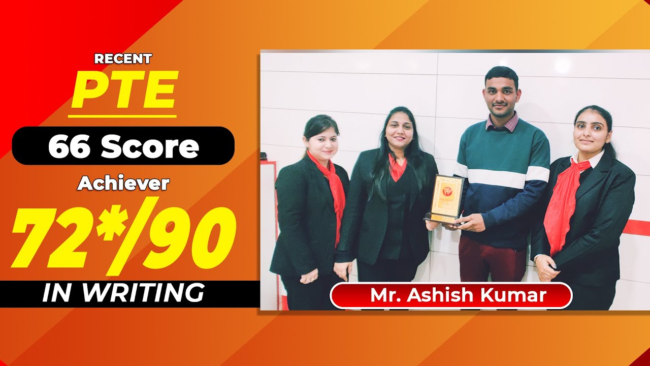 Recent PTE 66 Score Achiever (72* in Writing) - YouTube