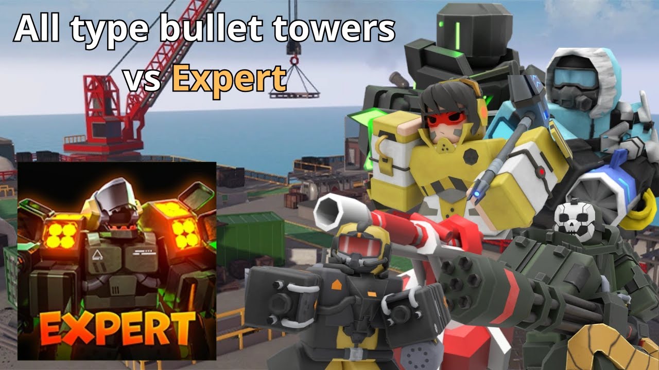 All damage type towers vs Expert mode - YouTube