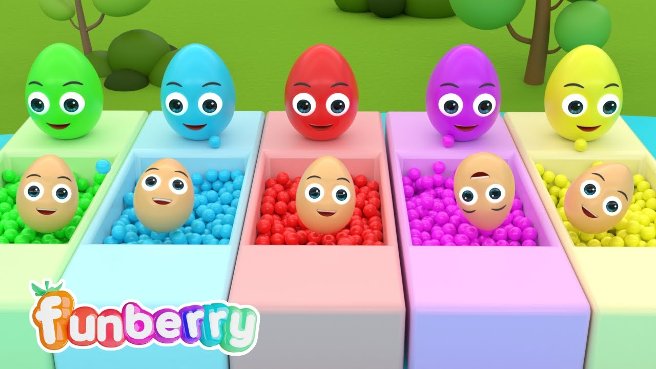 Surprise Eggs Kids Songs | Funberry | Nursery Rhymes - YouTube