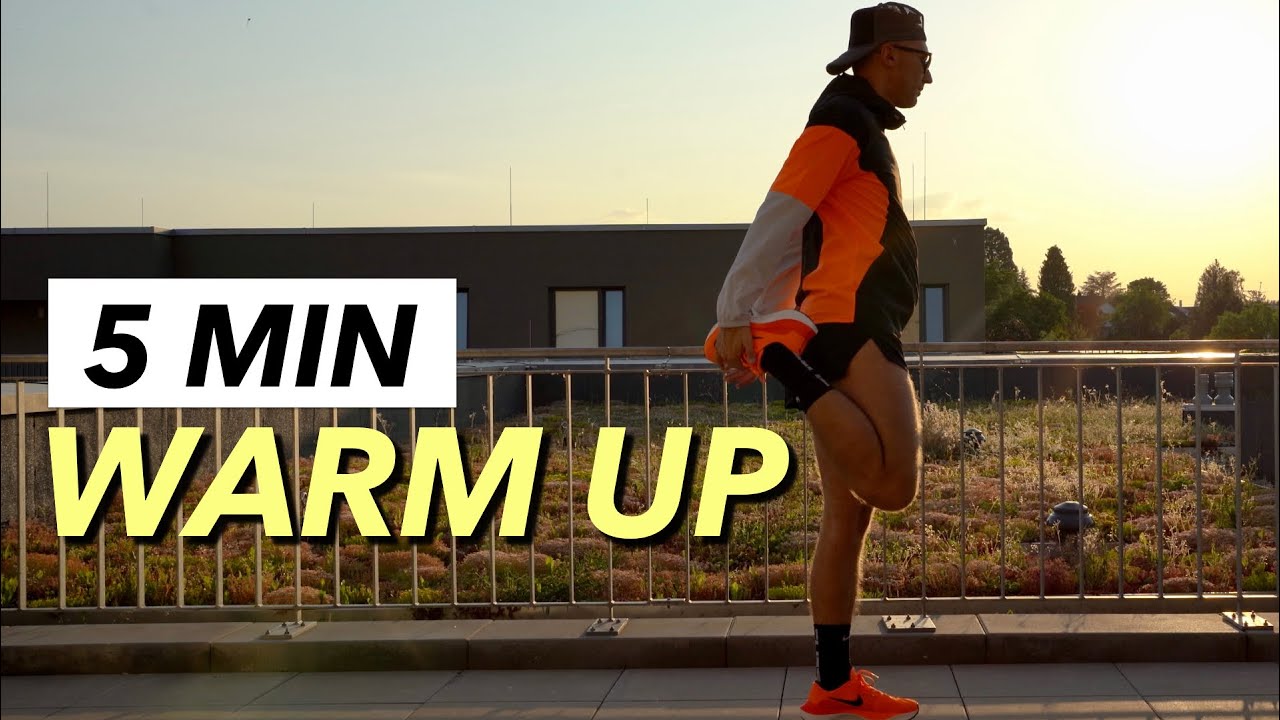 5 Min Warm Up Before Running - YouTube