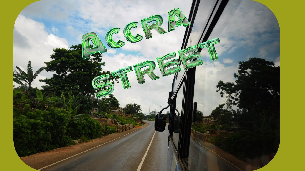 On the streets of Accra, Ghana #africa #villagelife #westafrica - YouTube
