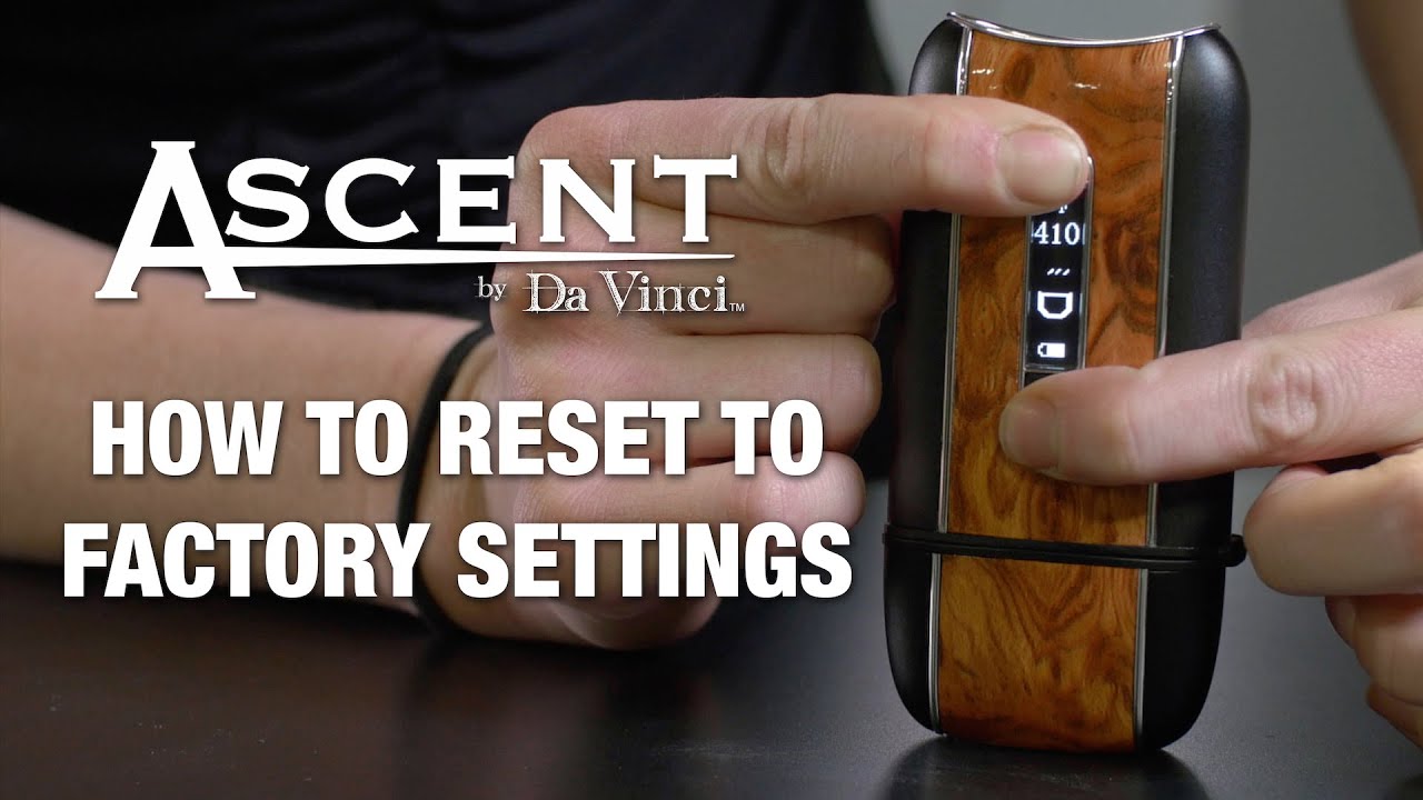 How To Reset To Factory Default Ascent By Davinci YouTube how-to-reset-to-factory-default-ascent-by-davinci-youtube