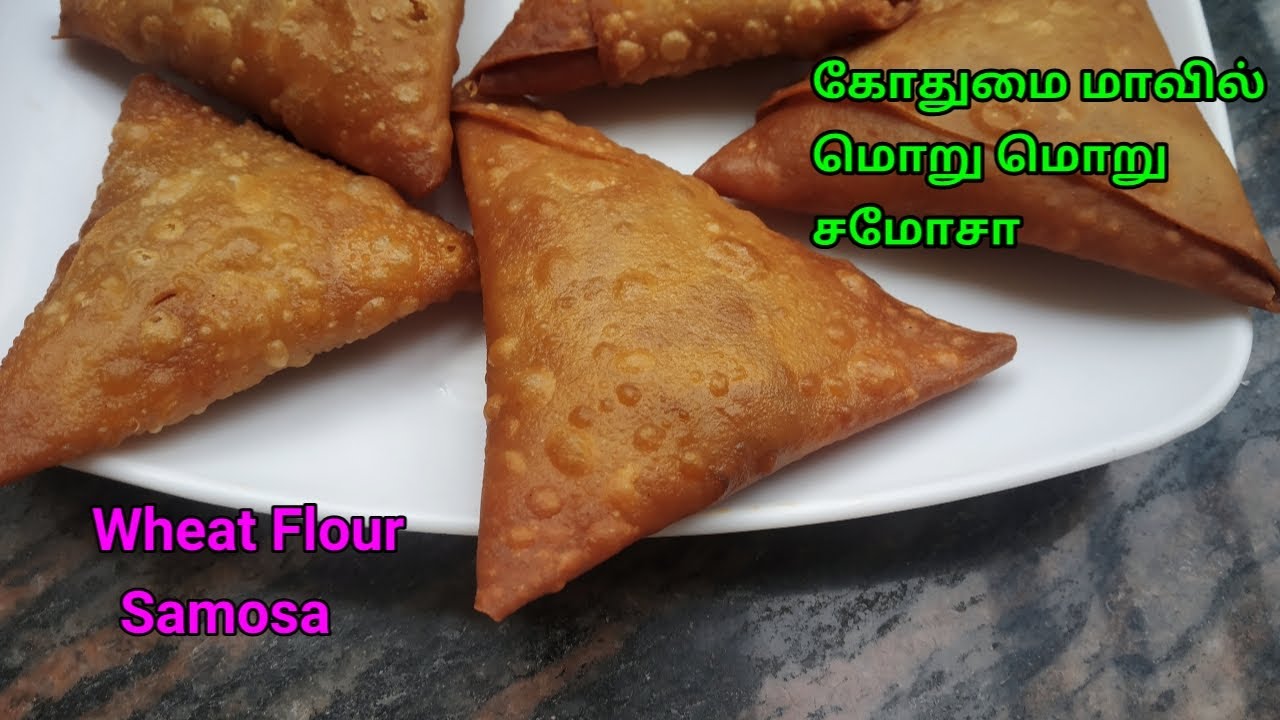 Wheat Flour Samosa Recipe in Tamil | Samosa in Tamil | How to make ...