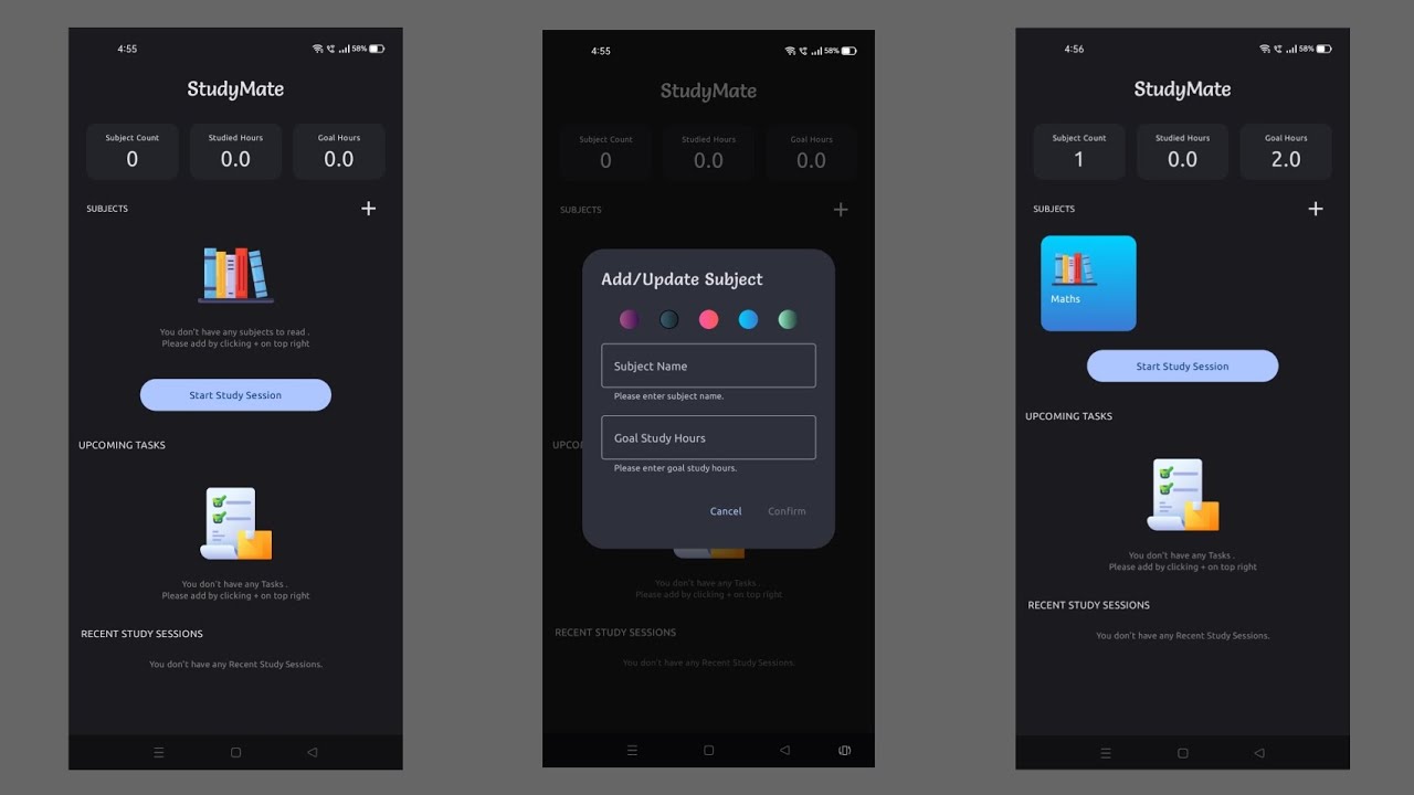 Study management Android app built using kotlin ( jetpack compose ) - YouTube