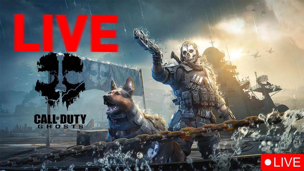 Call Of Duty Ghosts | The Ghost Is Arrounds You Live Stream | Depressed ...