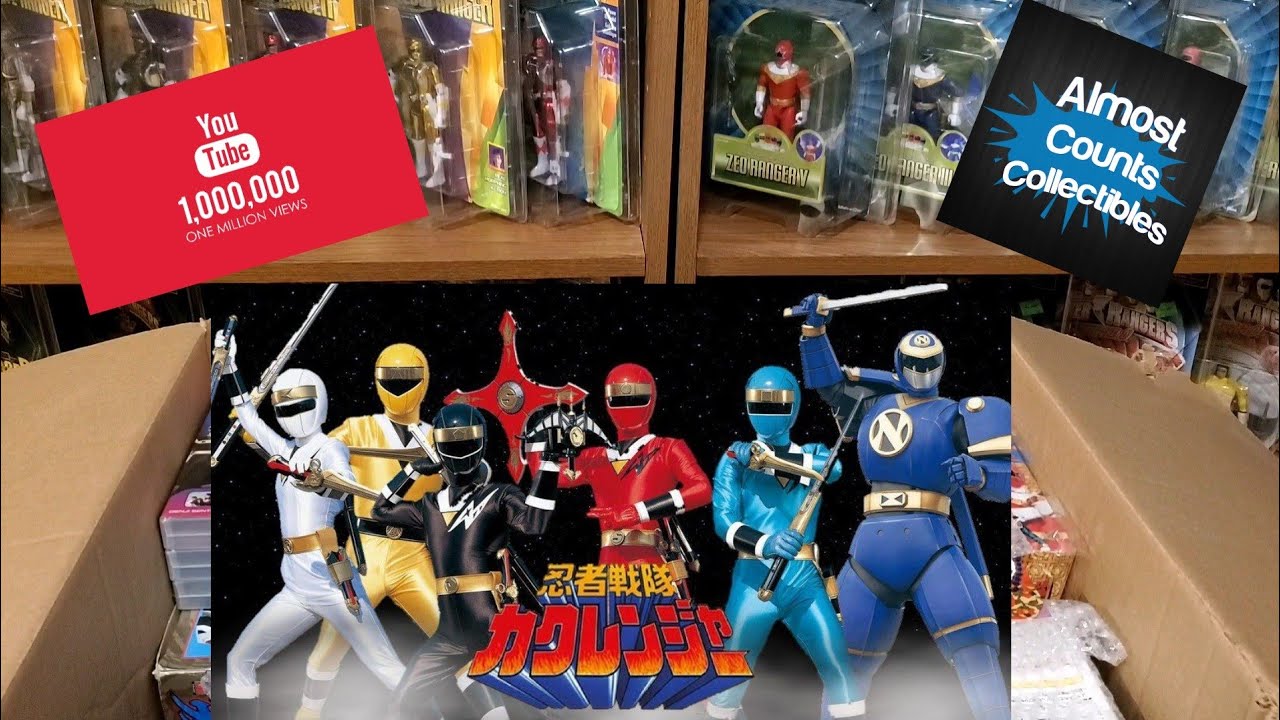 Power Ranger Super Sentai collection unboxing to celebrate #1million ...