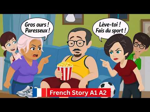 French Story – La Santé | Learn French Daily Situation | French Conversation Practice