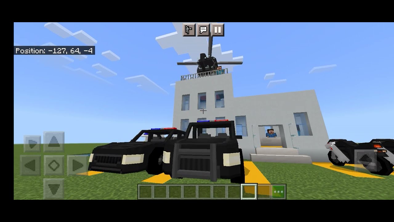 new police mod for Minecraft pe 👌👌😄😄 link in the description 👇👇👇👇👇👇👇👇👇👇 ...