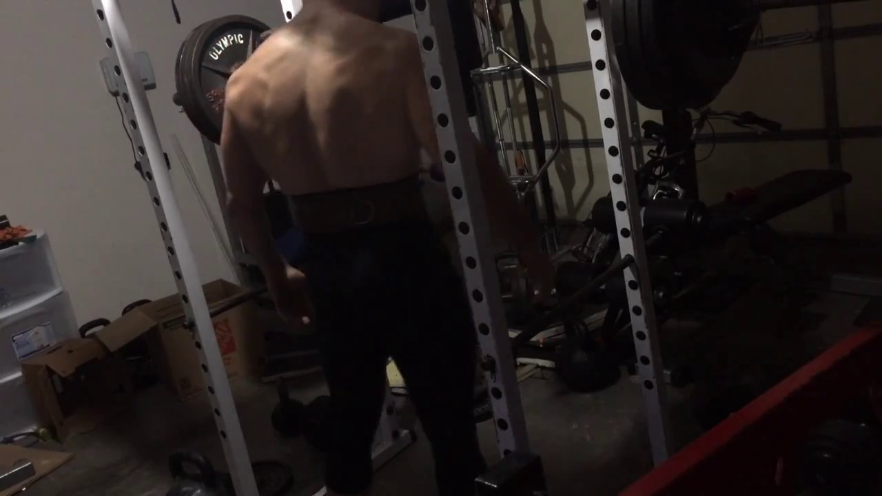 450 lbs front squat with SSB - YouTube