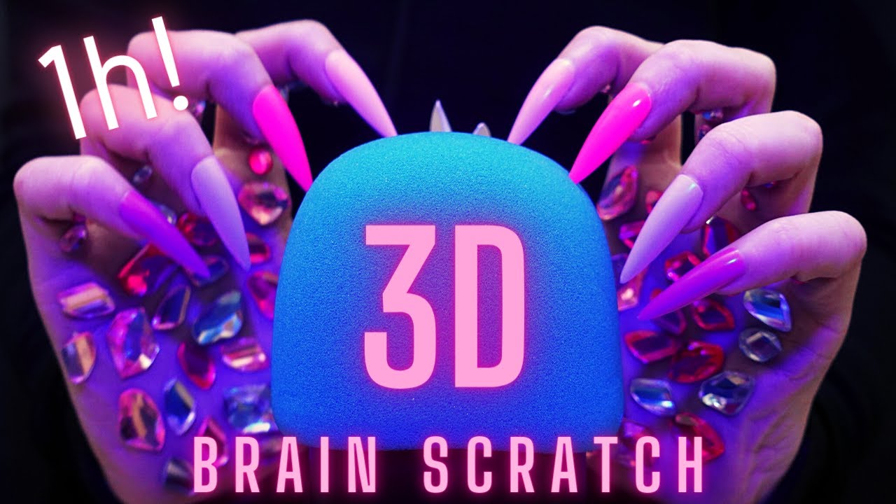 Asmr Mic Scratching - Brain Scratching | Brain Melting Asmr No Talking ...