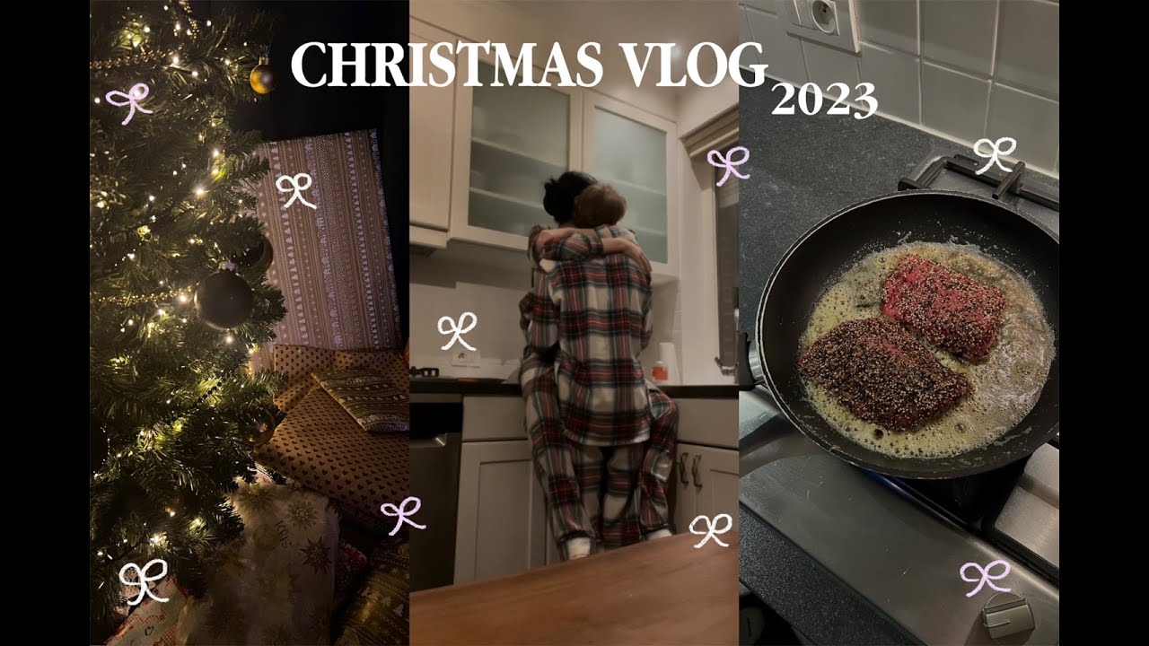 Holiday vlog🎄: christmas vlog! 유럽에서 보내는 크리스마스 l decorating, open gifts ...