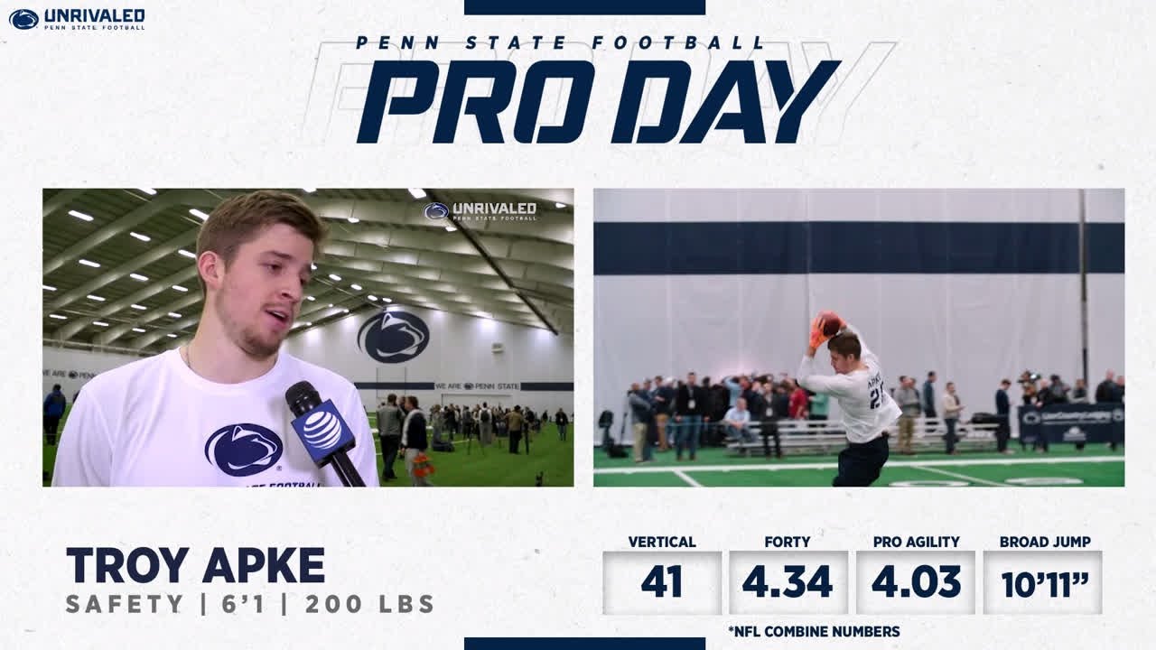 #PSUProDay - Troy Apke - YouTube